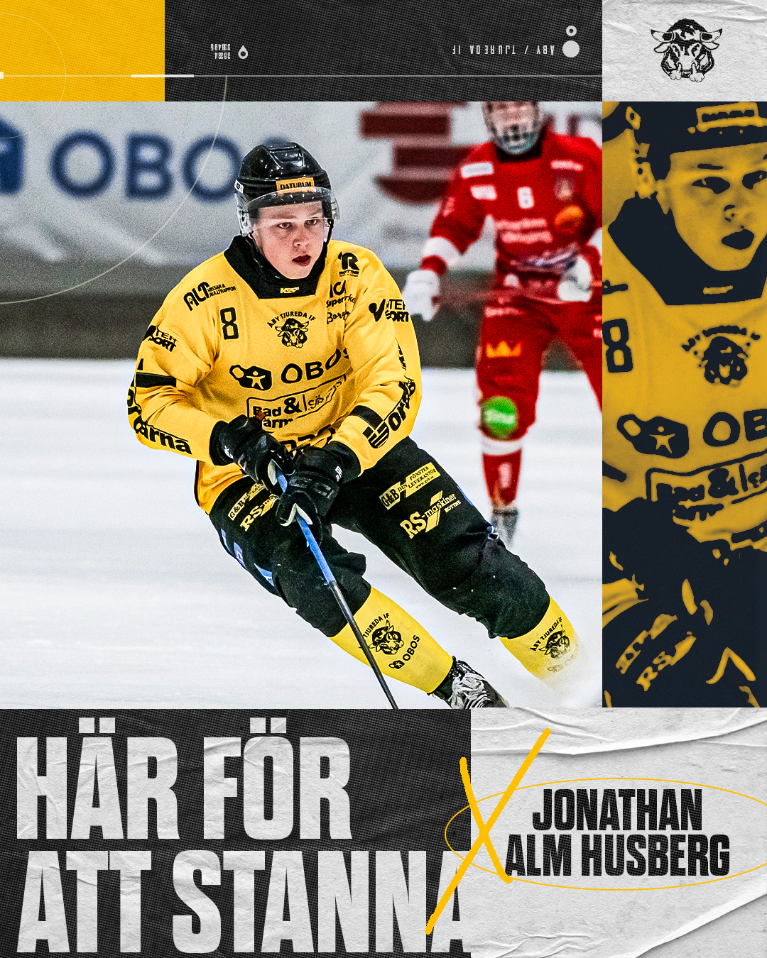 Även Jonathan Alm Husberg aktiverar plusår - Åby/Tjureda IF